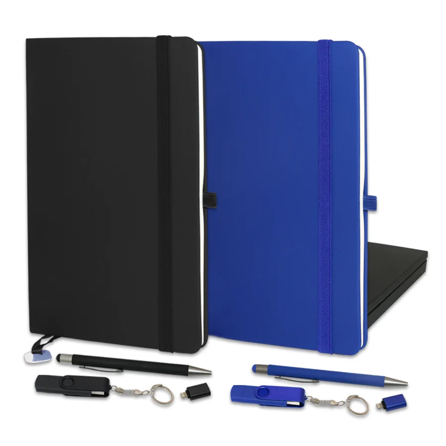 Coffret Notebook A5 + Stylo + USB 32GB + OTG