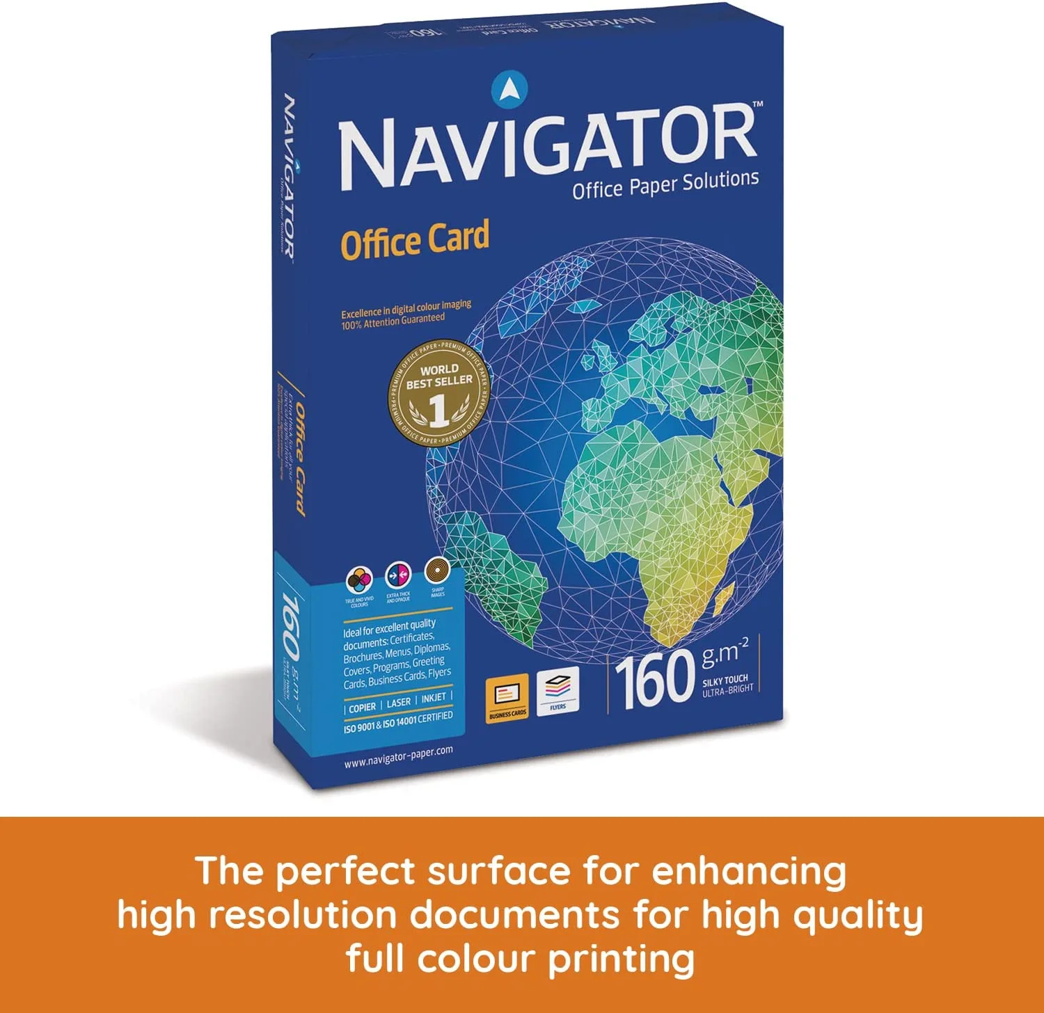 Ramette Papier A4 160G NAVIGATOR 250F