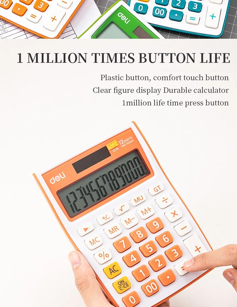 Calculatrice DELI 1238