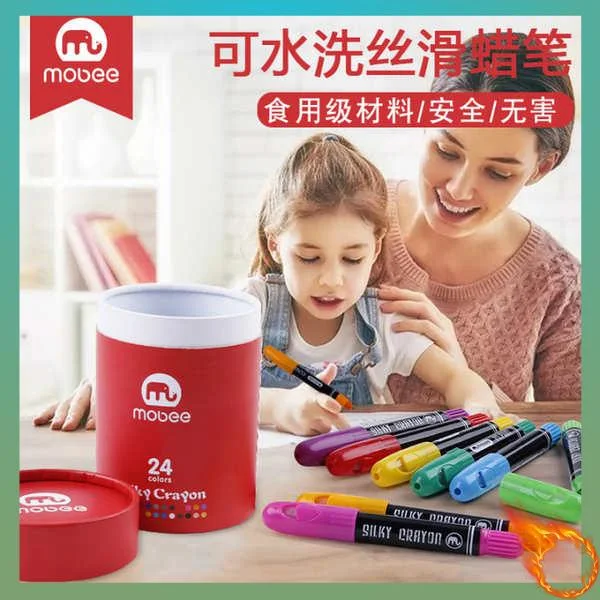 Crayons de Cire MOBEE - 24 Couleurs