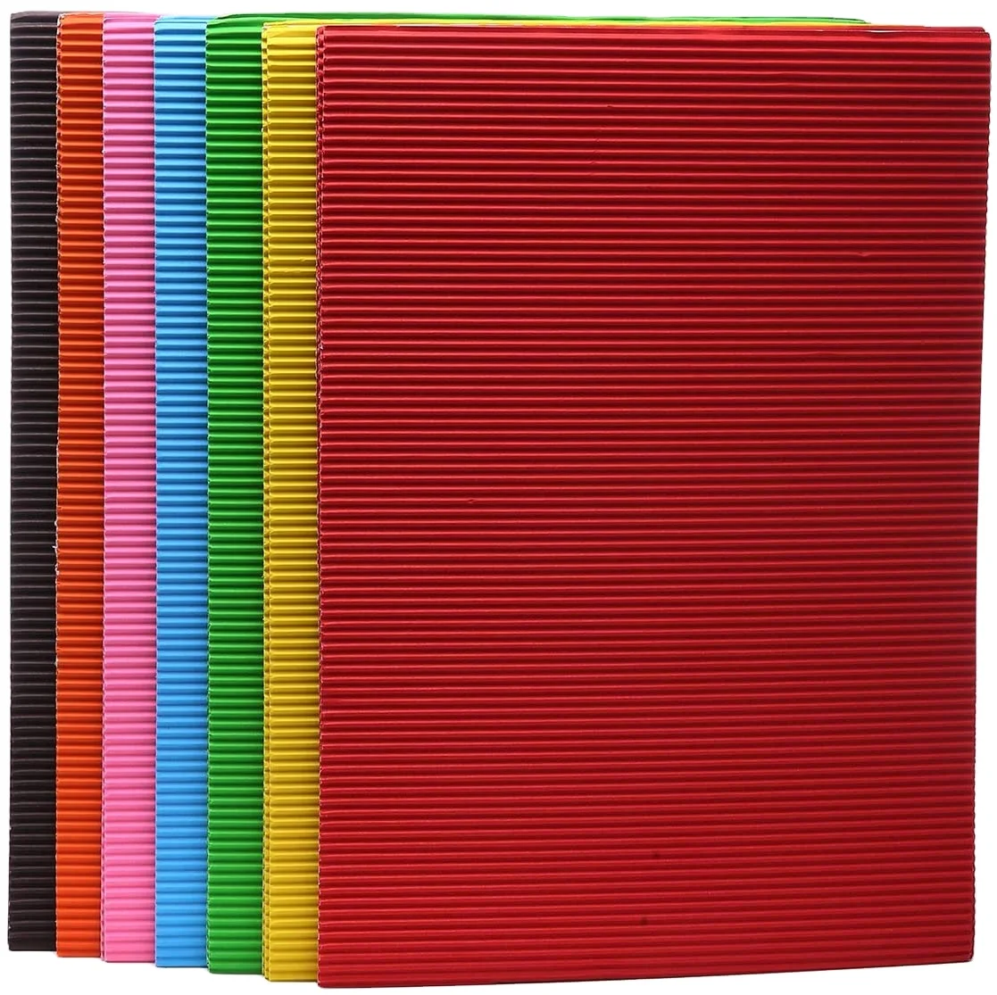 PAPIER ONDULE A4 COULEUR BOOST/10UTS