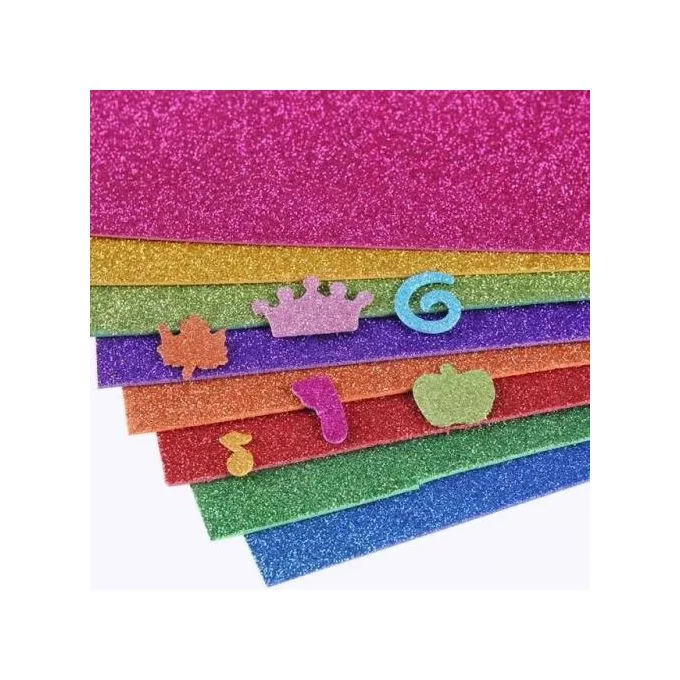 Papier Mousse Glitter Métalique ALGO