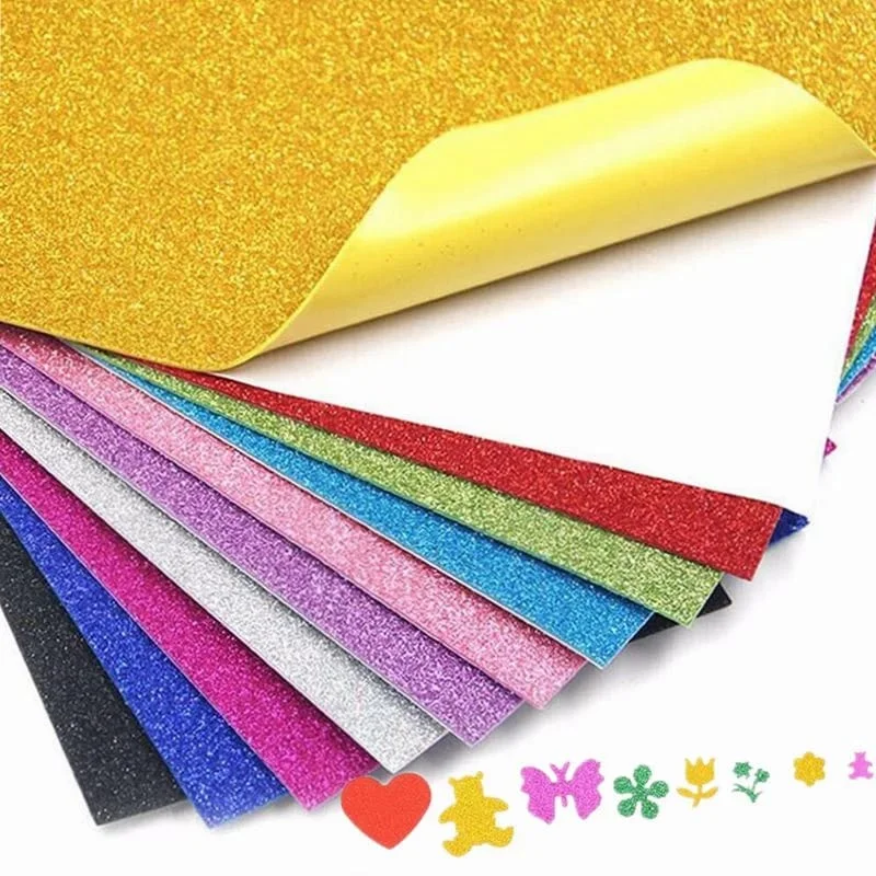 PAPIER MOUSSE 20X30 BRILLANT ADHESIF YALONG