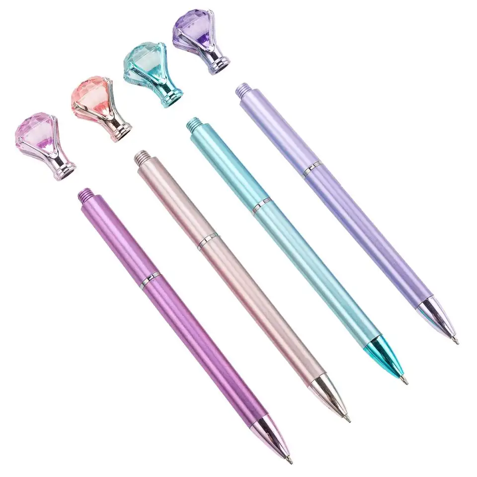 Stylo Diamond Ballpoint Pen /48Uts