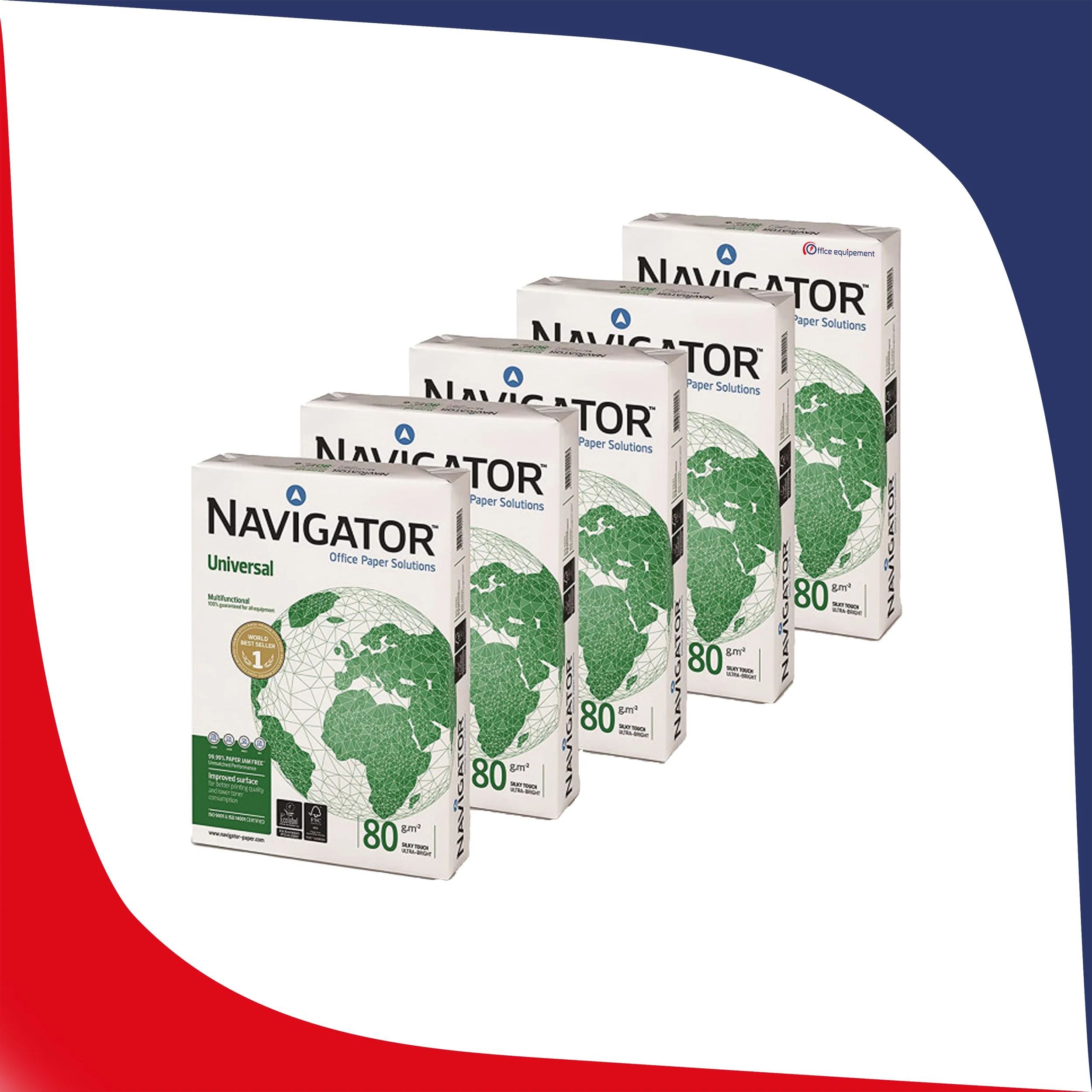 Ramette Papier A4 80G MULTI-OFFICE