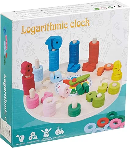 LOGARITHMIC CLOCK