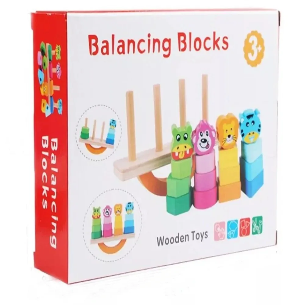 BALANCING BLOCKS WOOD TOYS