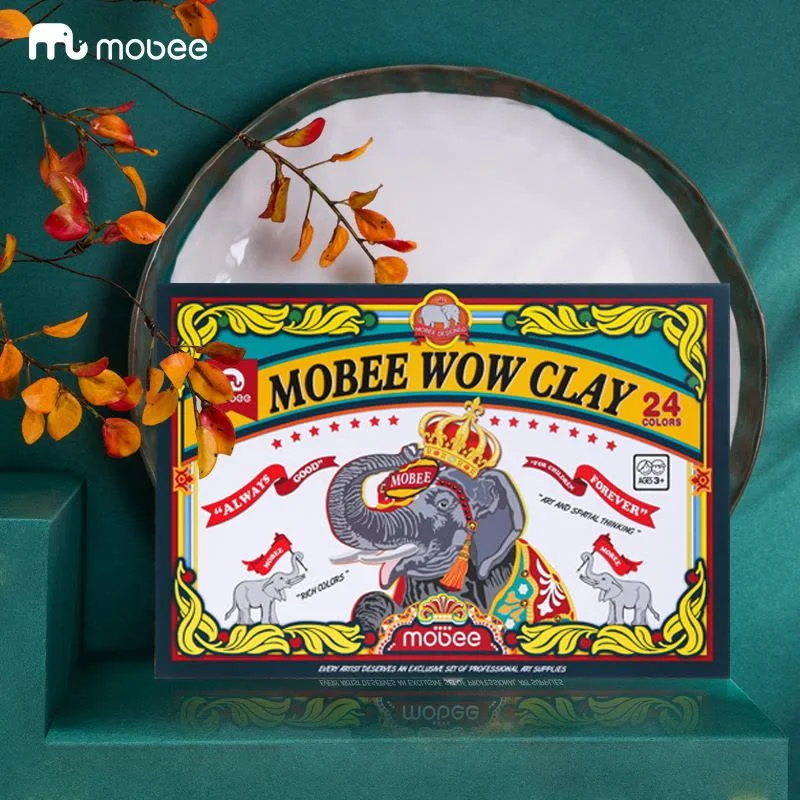 Pâte à Modeler et Accessoires MOBEE - 24 Pièces