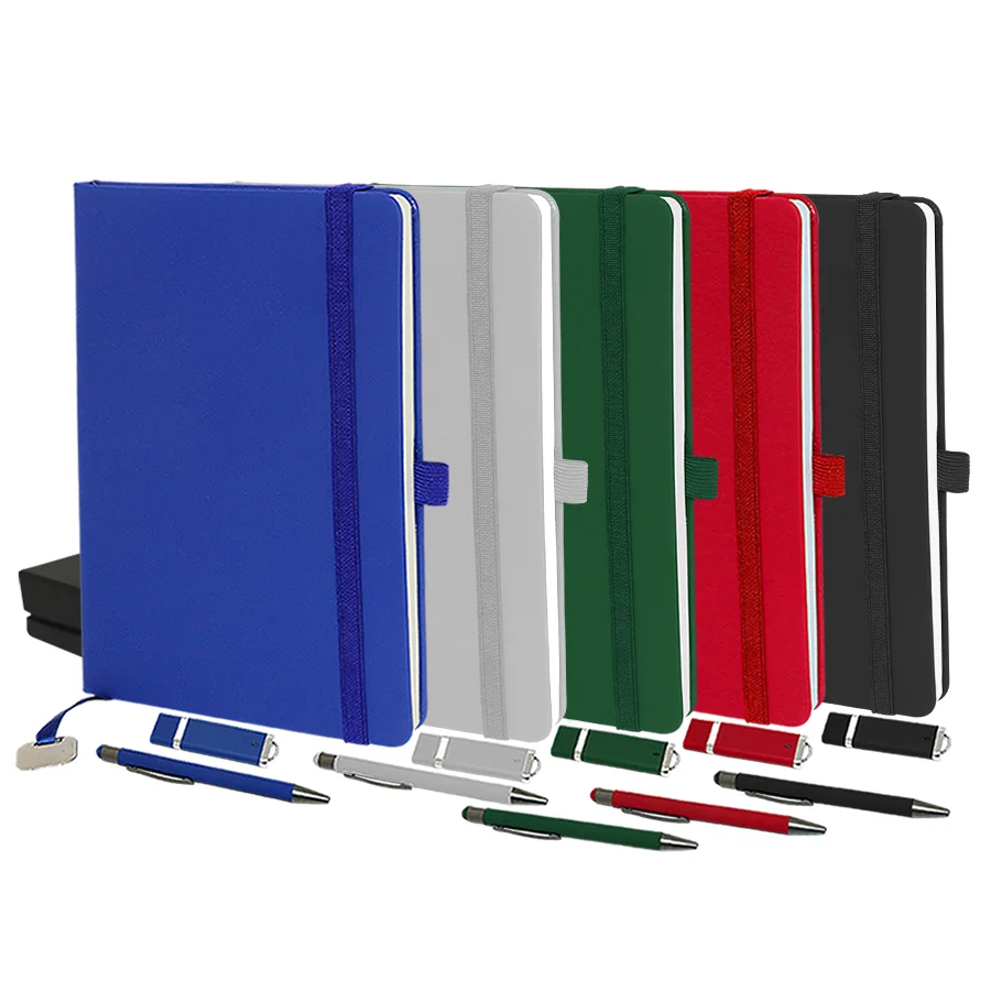 Coffret Notebook A5 + Stylo + USB 32GB