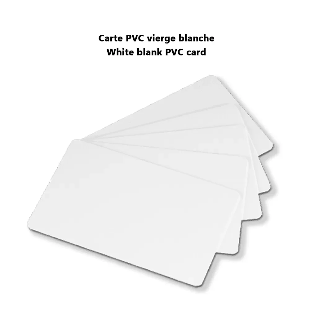 Carte PVC Blanche 0.76mm
