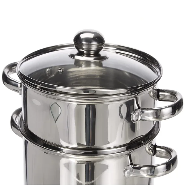Couscoussier POT inox en verre - TAURUS