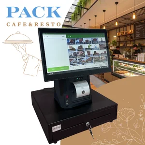 PACK caisse enregistreuse tactile CAFE, SNACK, RESTAURANT