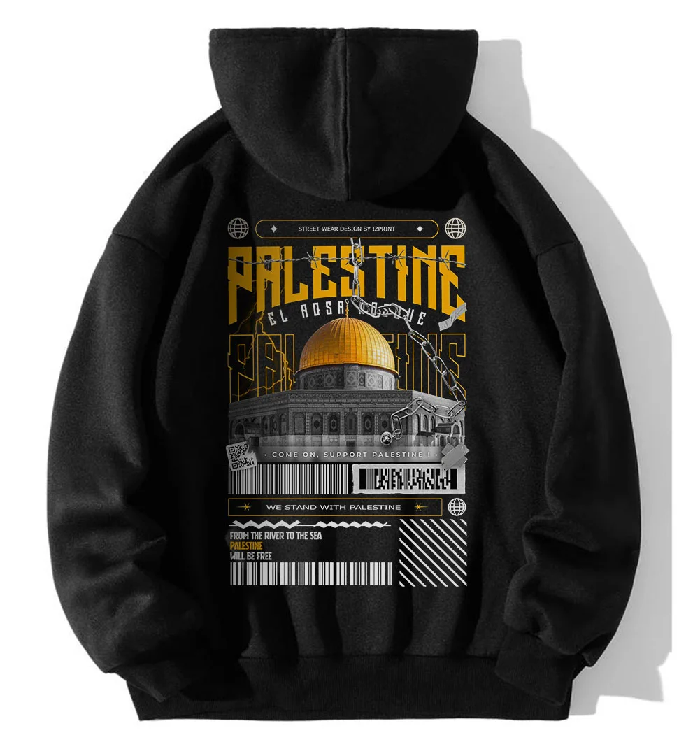 IZprint | Hoodie Palestine Design Streetwear
