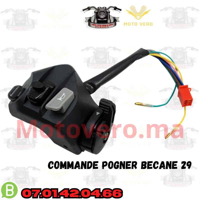 Commande pogner becane 29 كوموند بيكان