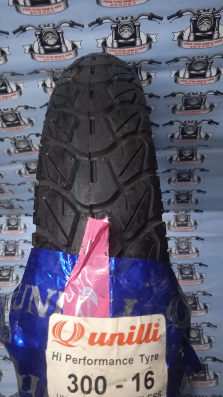 Pneu unili 300-16 بنو إينيلي