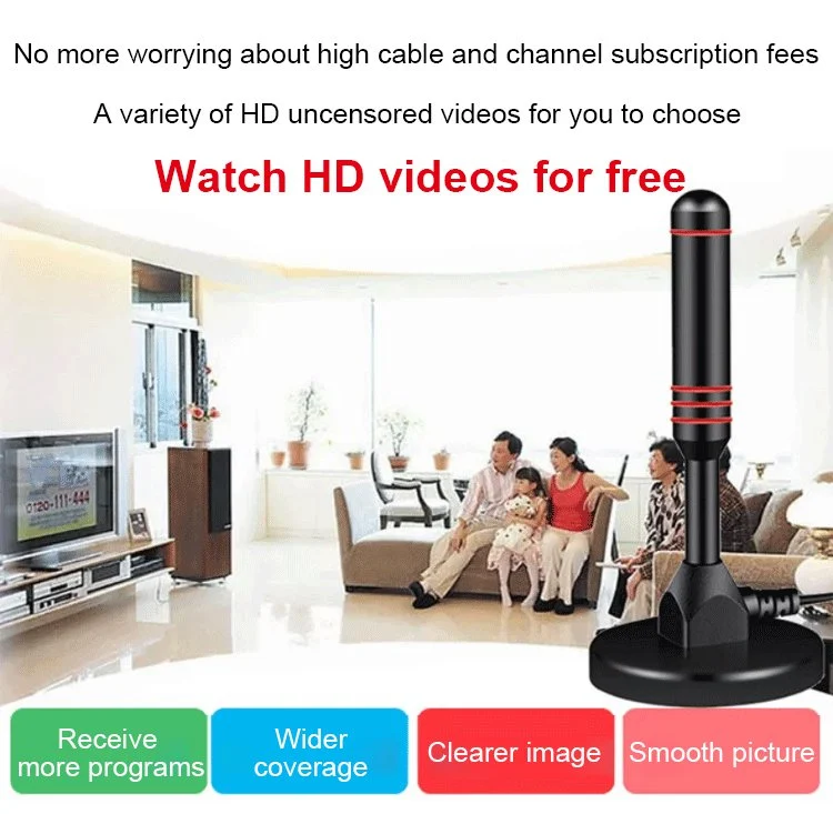 Indoor HD digital TV signal receiver