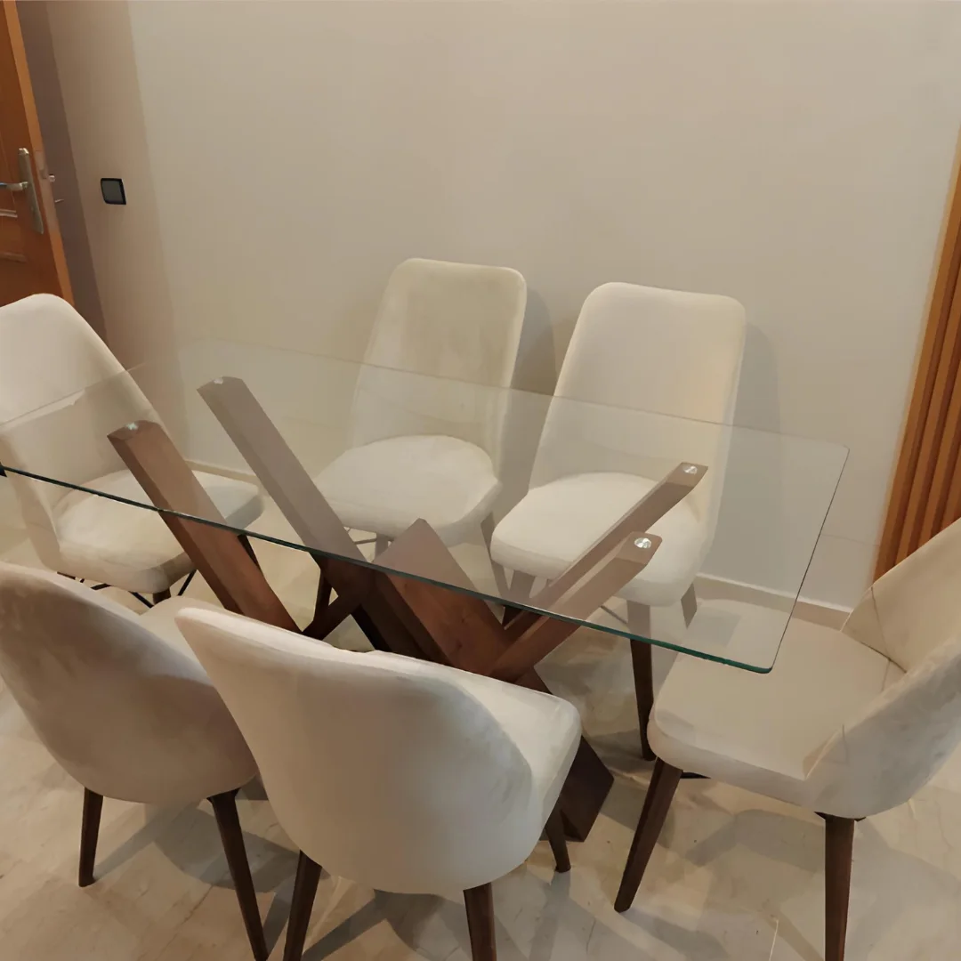 Salle à manger Verre trompé