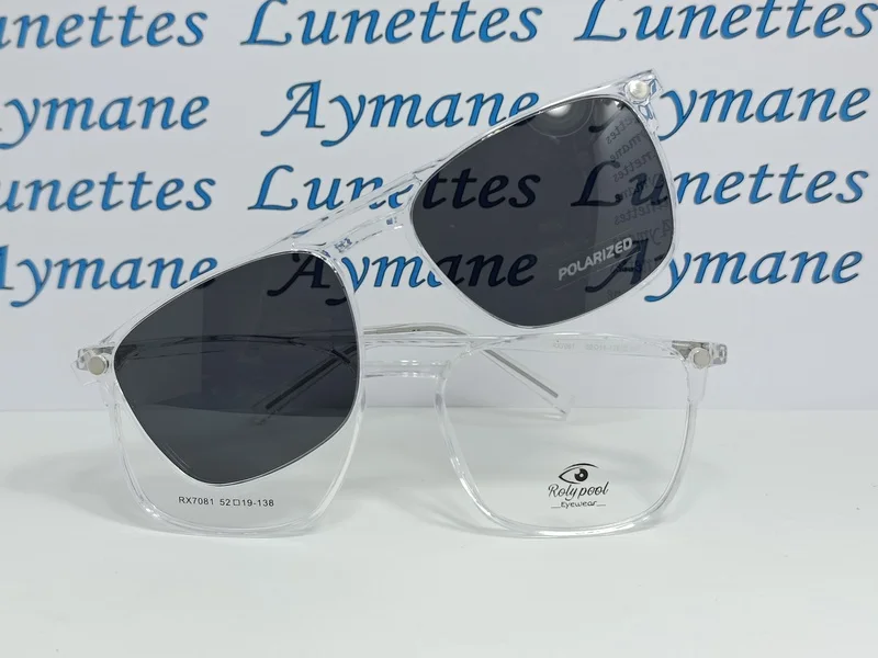 Monture pour lunette a clips 2 en 1 marque Roly pool