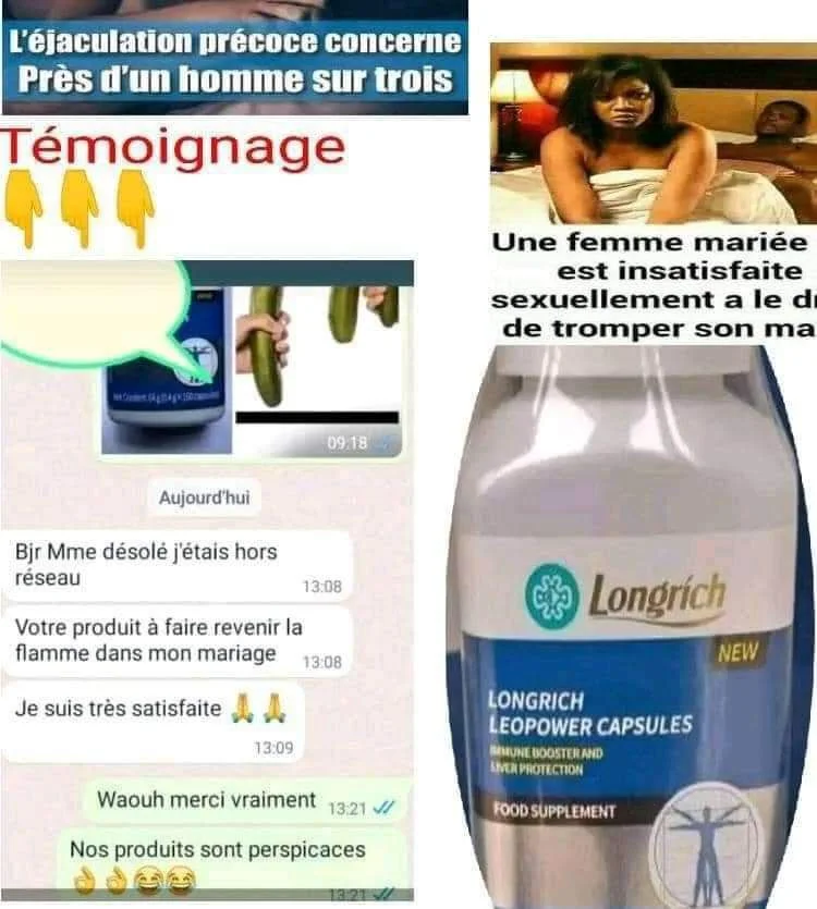 Gélules Longrich Léopower (LIBAO)