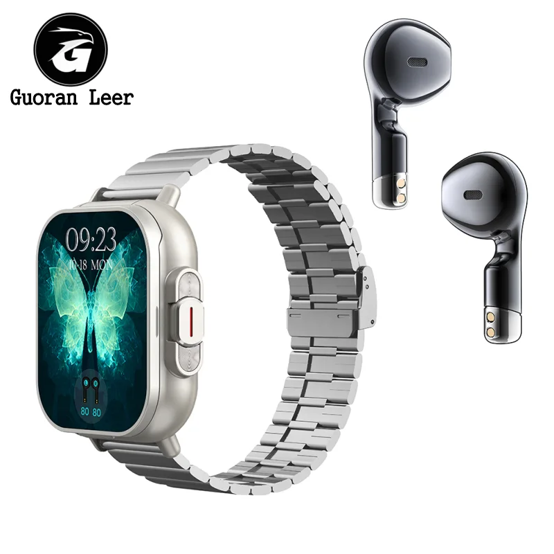 Sports Watch Comes With Advanced Smart Headphones With Wireless Function