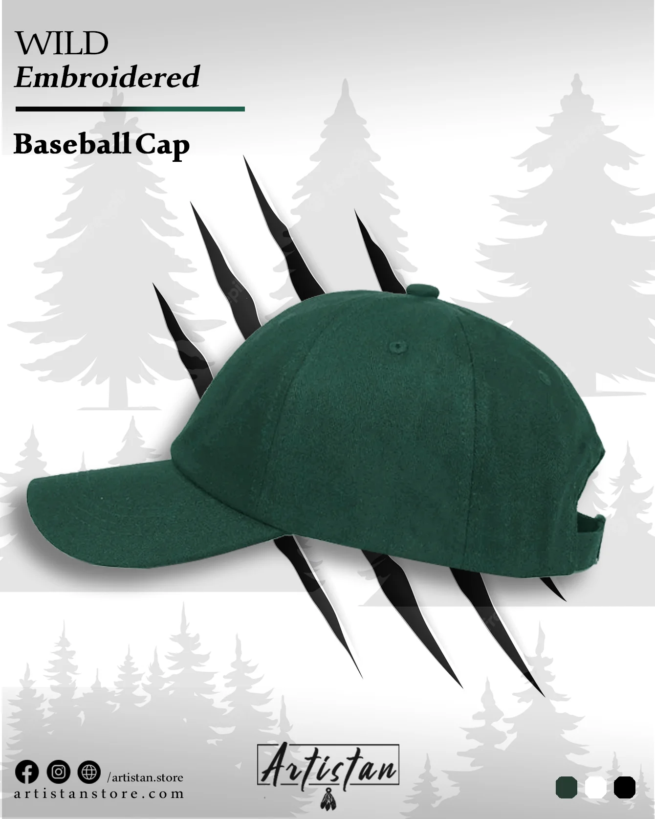 Stay Wild Cap - Embroidered Original