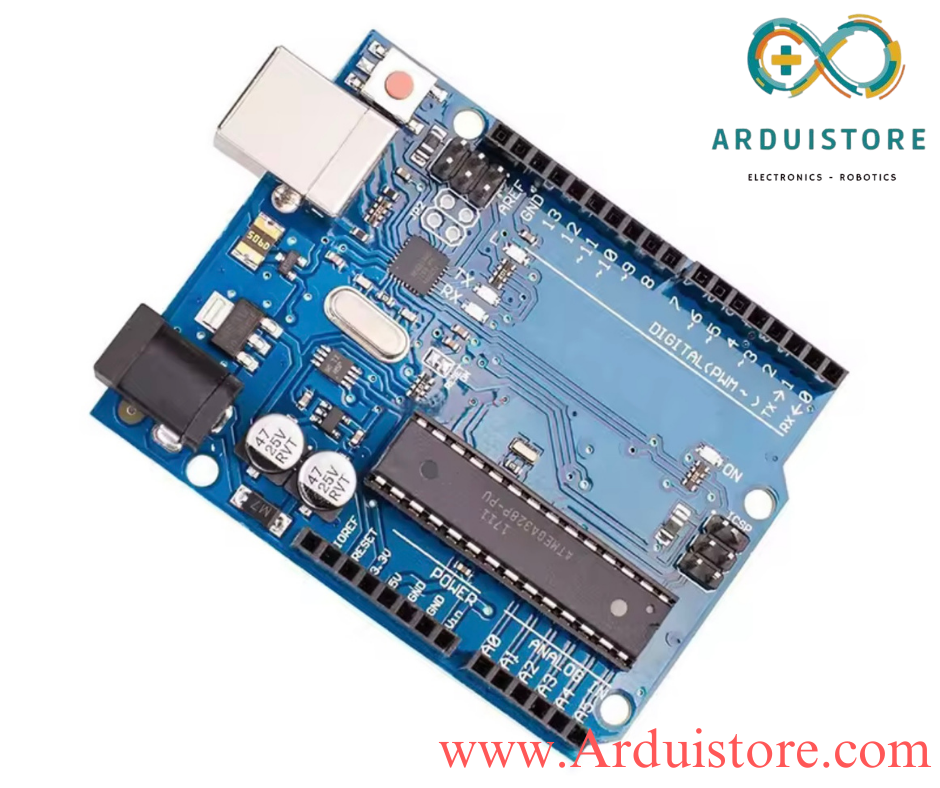 Carte de développement officielle Arduino UNO R3, avec câble USB pour Arduino