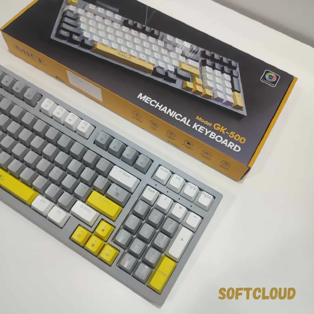 IMICE GK-500 RGB clavier mécanique