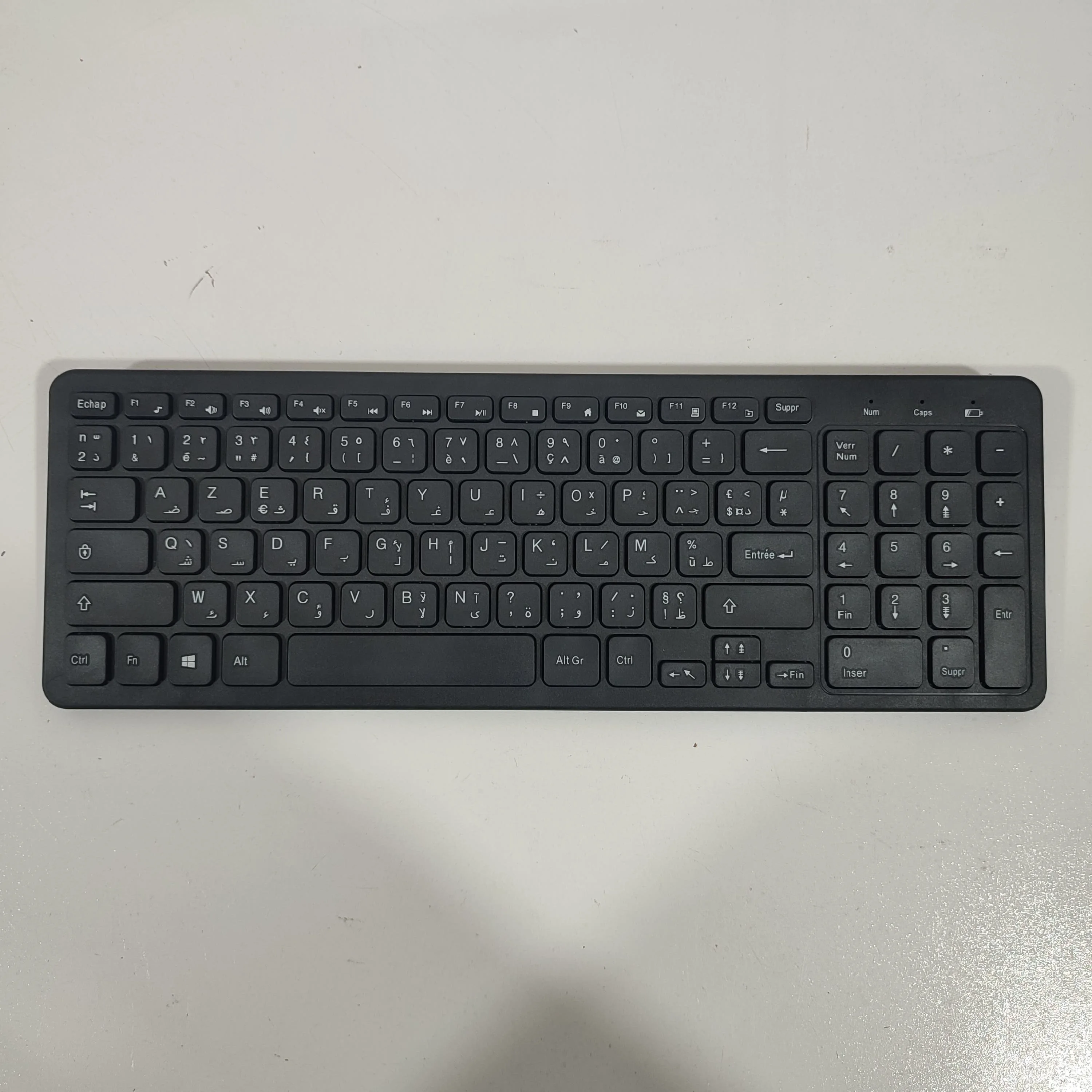 WIRELESS KEYBOARD &MOUSE GKM520 BLACK