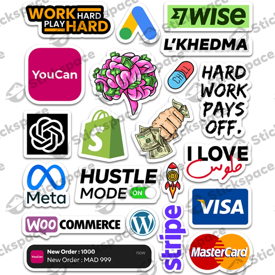 E-commerce 3D Stickers
