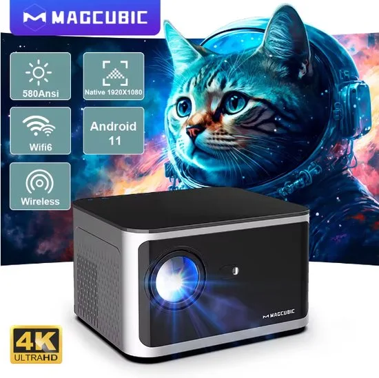 Magcubic HY350 Pro – 4K Smart Projector with 8K Decoding