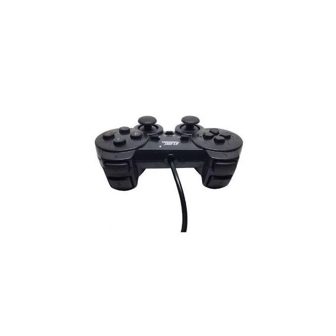 Azami Tech Manette USB Double SHOCK 2 pour PC (noir) Haute Qualité