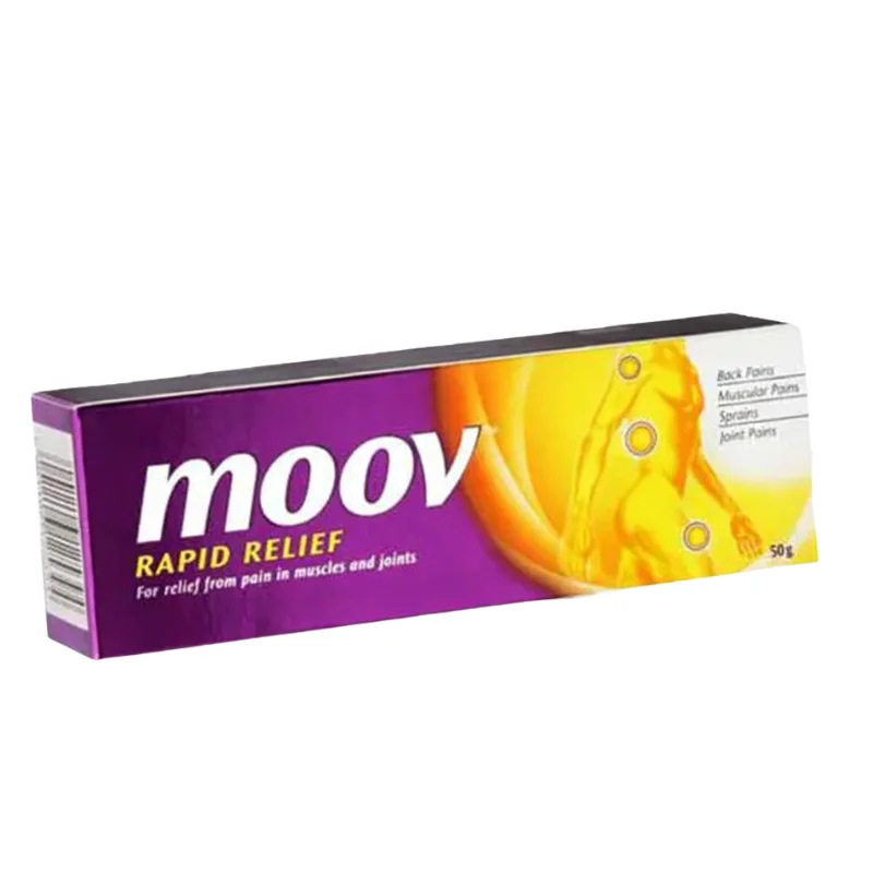 moov raoid relief كريم مساج لتخفيف الالم 50g