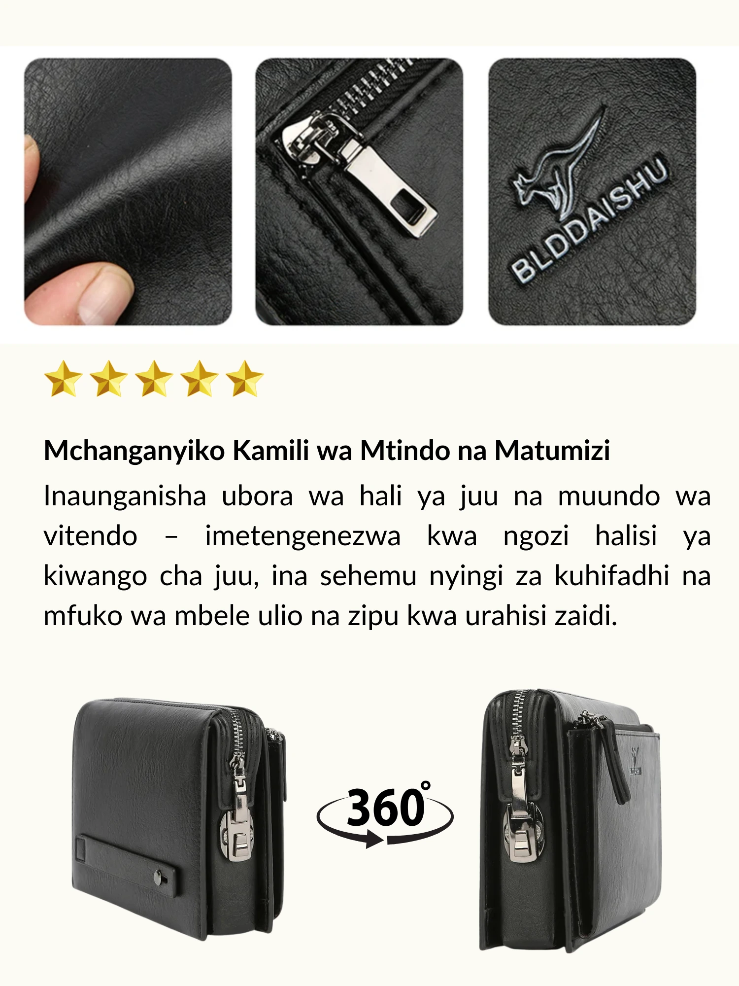 handy. bag for men