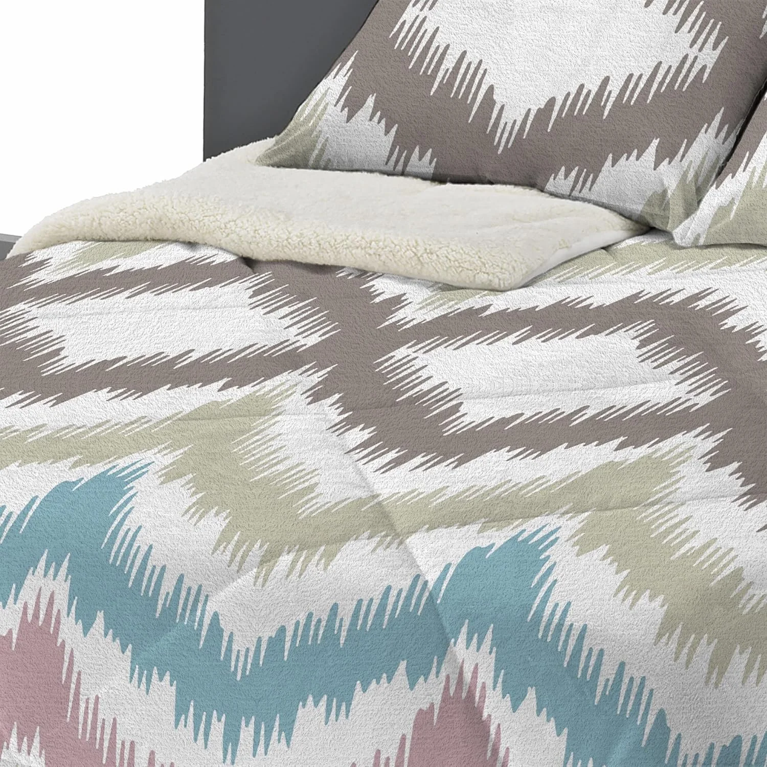 Couette Sedaline et peau de mouton Toucher doux. Couette épaisse idéale ...