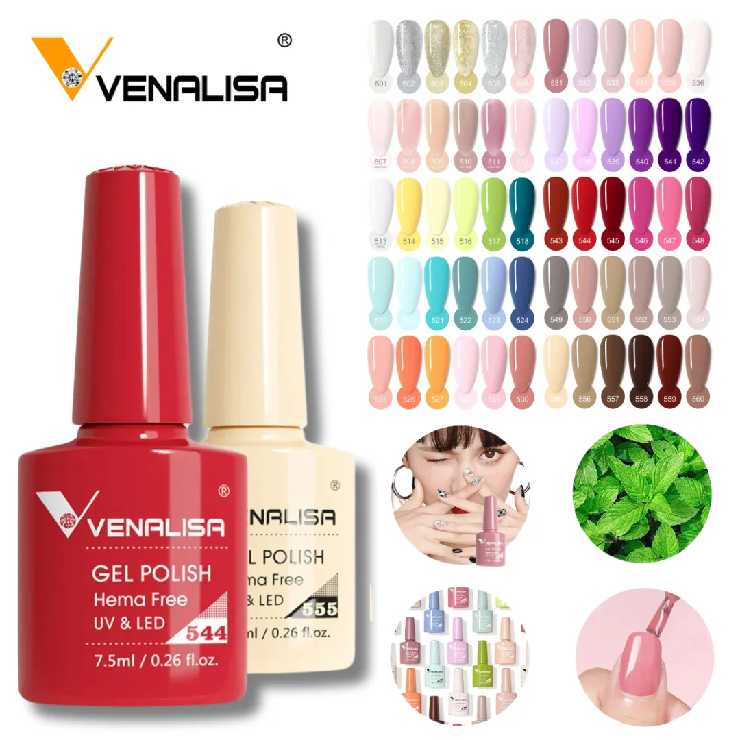 Vernis Permanent Venalisa Maroc - Vernis sans HEMA (501-560 )