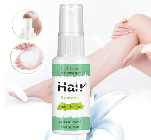 Beeswax hair removal mousse