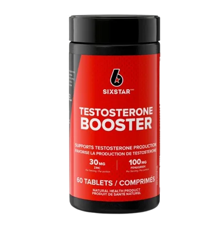 BOOSTER TESTOSTÉRONE SIX STAR BOÎTE DE 60 COMPRIMÉS - Jambarre
