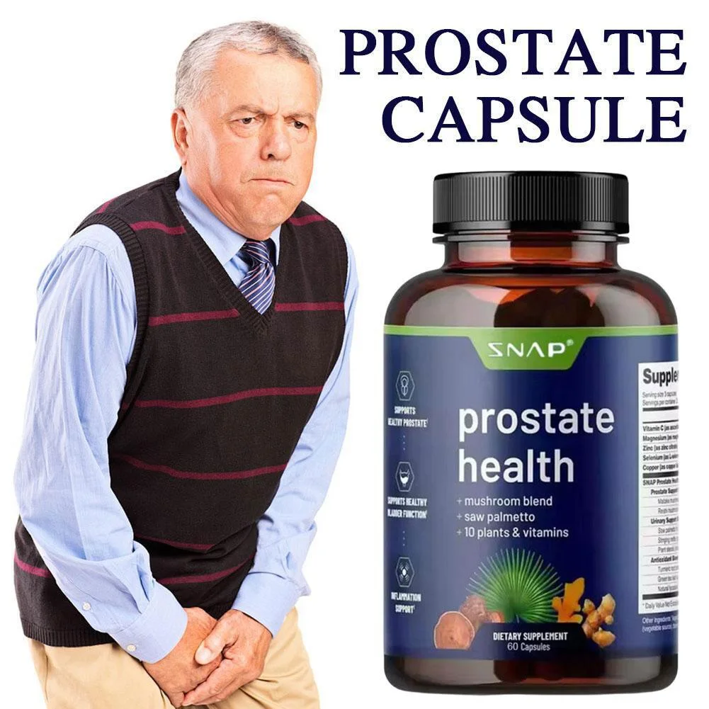 Prostate Health Capsules – Double Action : Santé & Virilité Masculine
