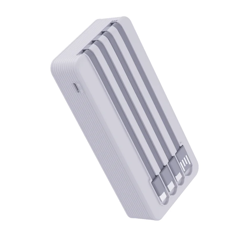 Power Bank NOTCH 20 000 mAh avec 4 câbles intégrés