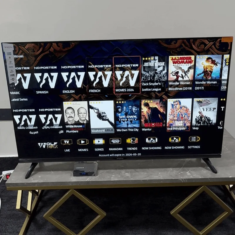 Android TV box LINKSTAR 4GO 32 GO TV Box 4K Ultra HD