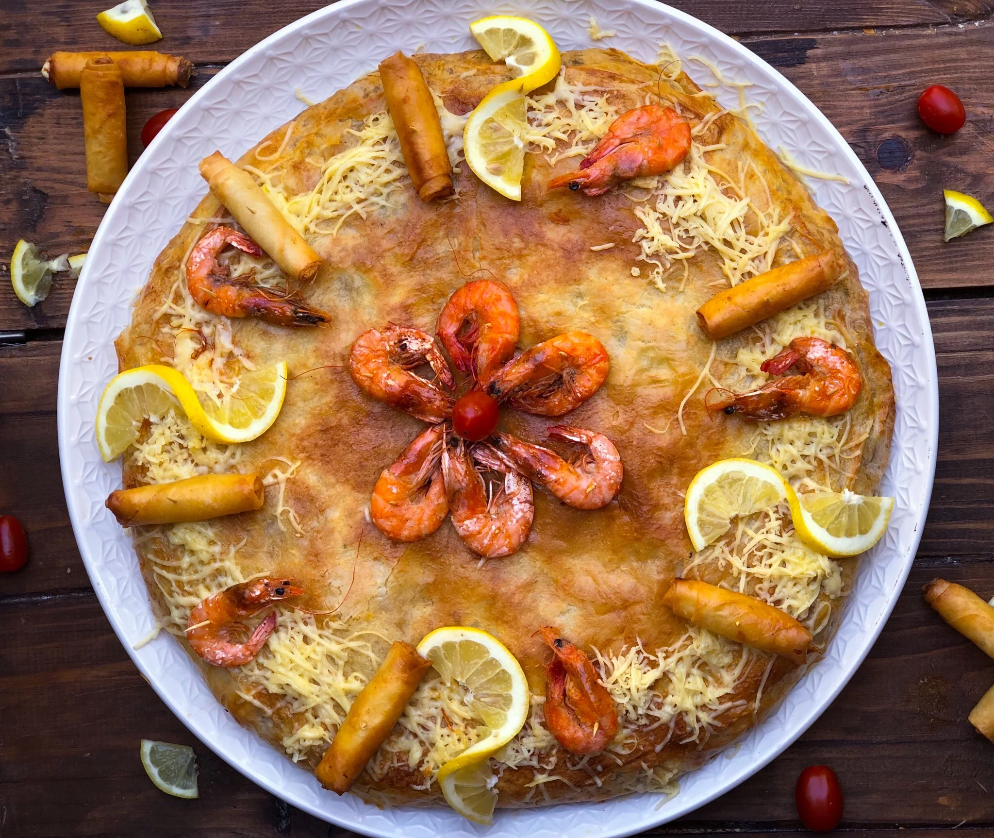 PASTILLA AUX FRUITS DE MER (FAMILLE) 🇲🇦