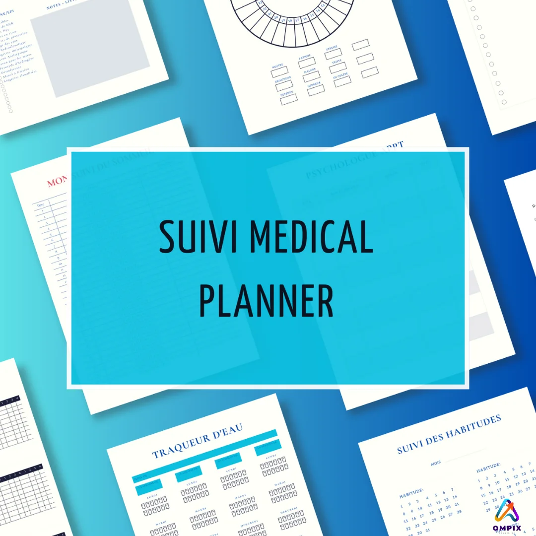 Suivi Medical Planner - Version Française.