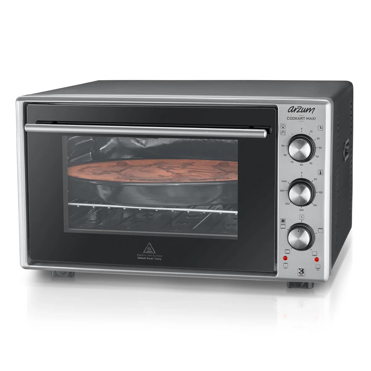 FOUR COOKART MAXI 50 L DOUBLE VERRE - INOX AR2002