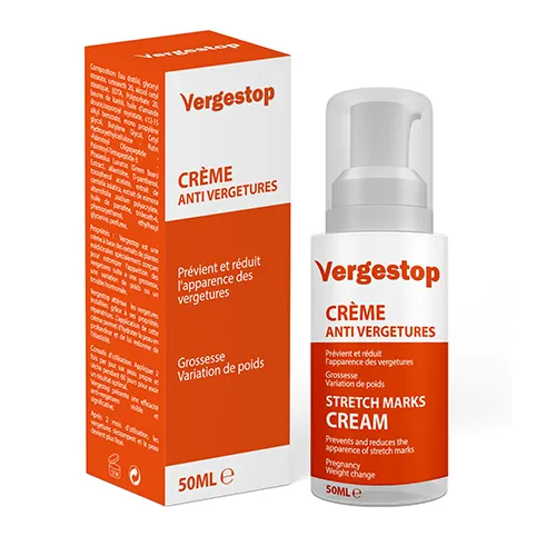 VERGESTOP Crème Anti-Vergetures – 50 ml