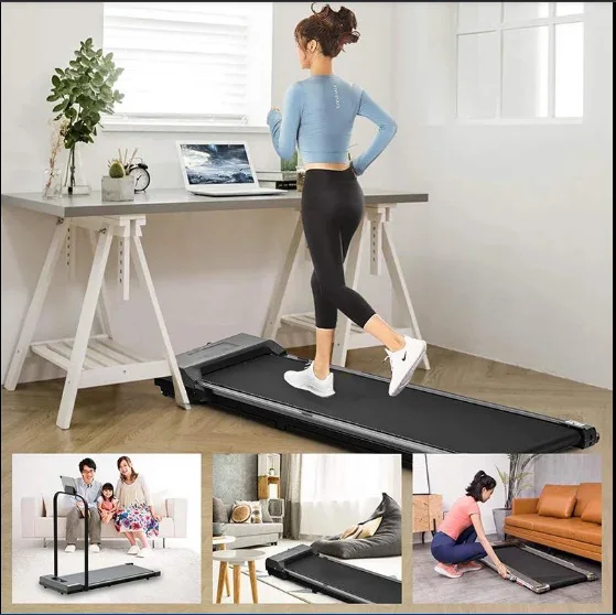 Tapis Roulant Électrique 10 km/h Pliant Machine de Course Motorisée ...