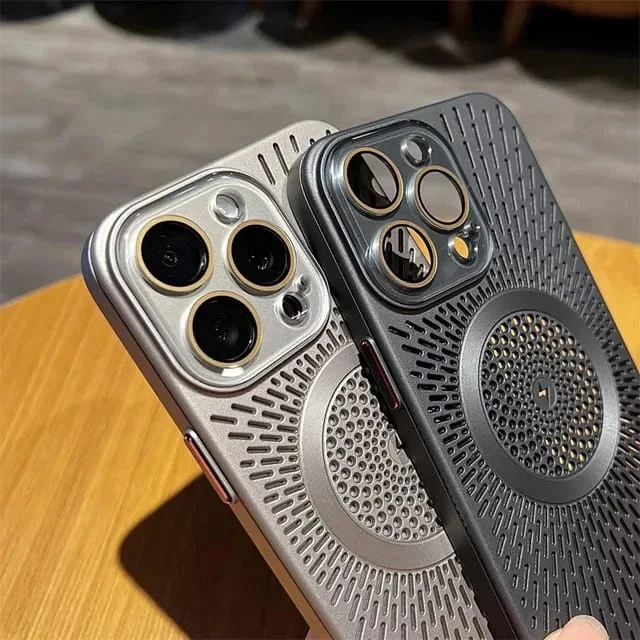 Metal Edge Premium Case with Raised Bezels for iphone 16 Pro Max