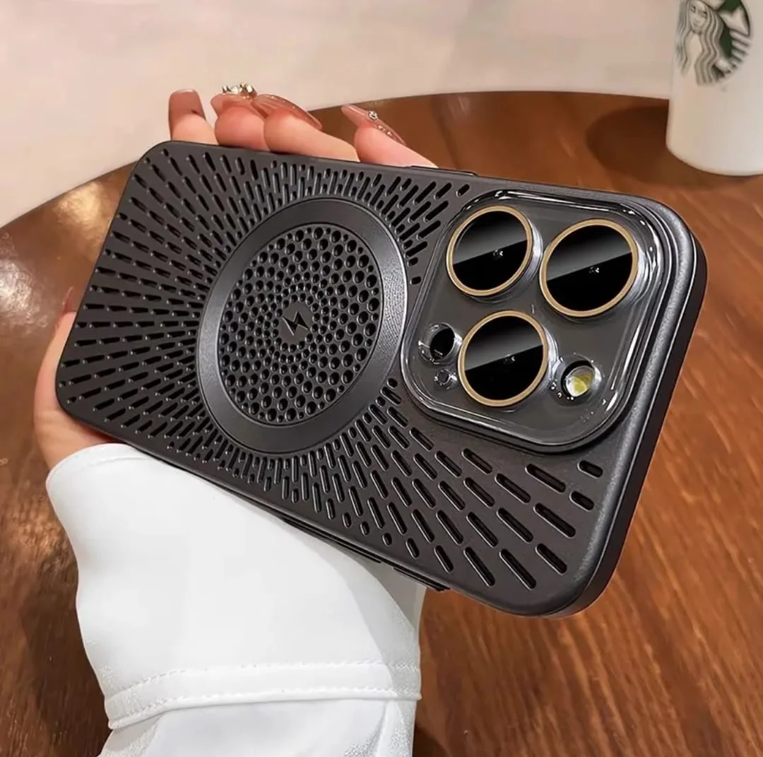 Metal Edge Premium Case with Raised Bezels for iphone 16 Pro Max