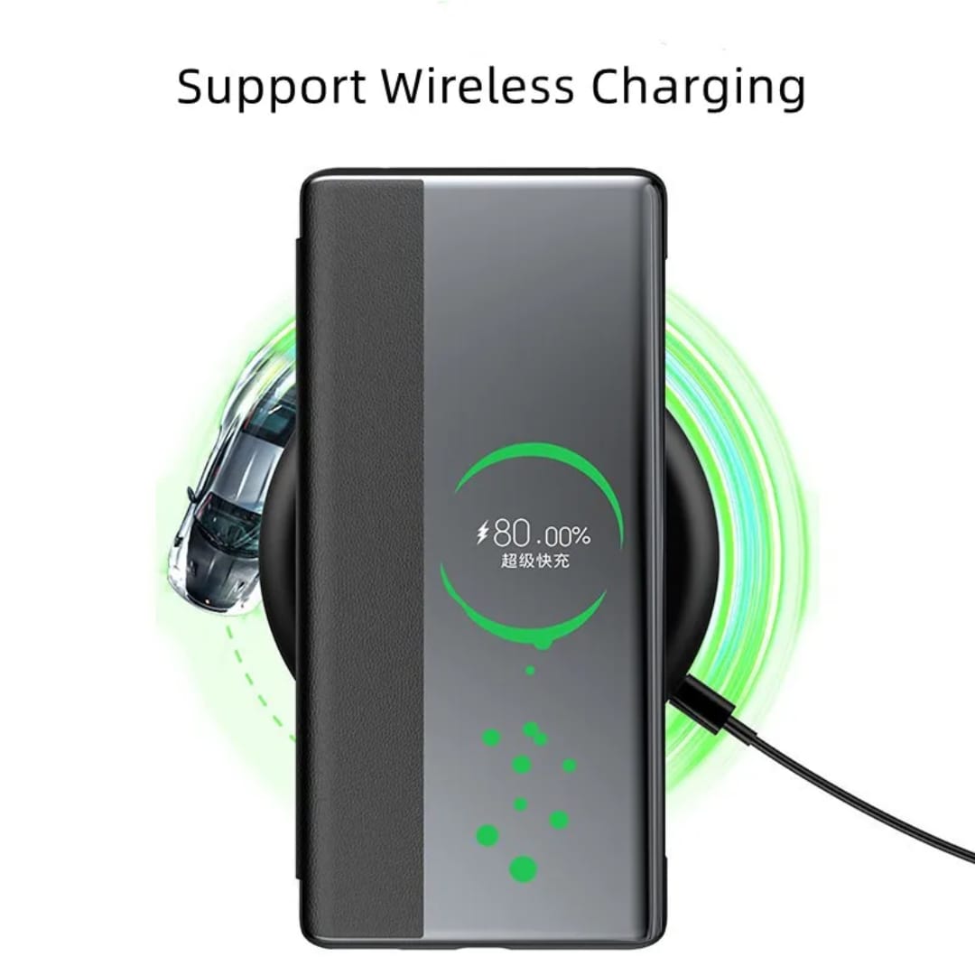 Sense view flip case for iPhone 15 Pro Max