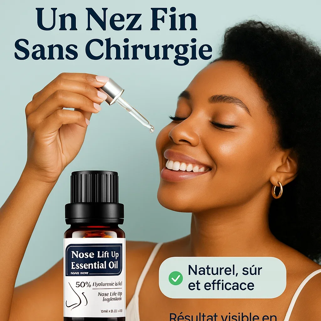 Huile essentielle pour lifting du nez, soin naturel pour un nez fin et ...