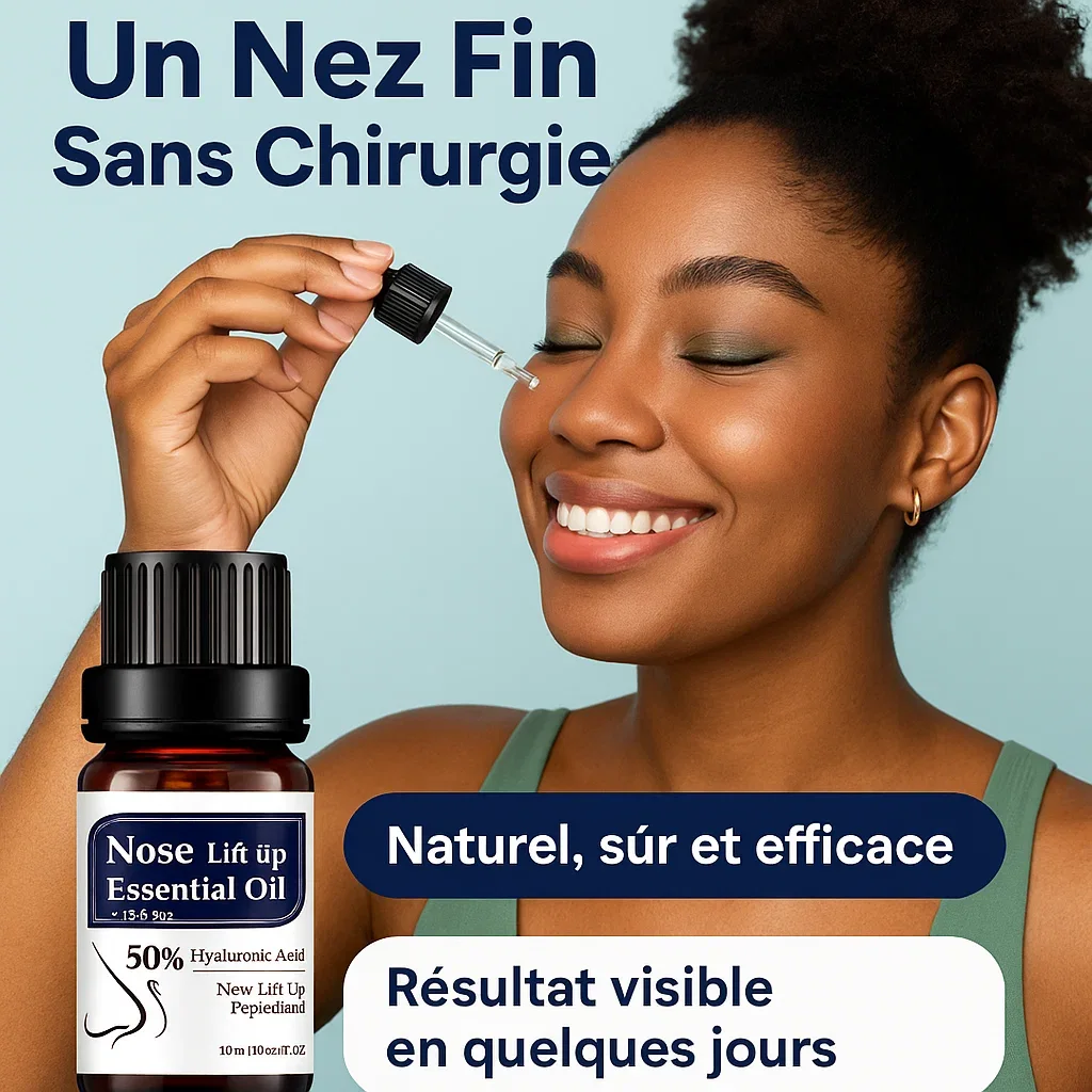 Huile essentielle pour lifting du nez, soin naturel pour un nez fin et ...